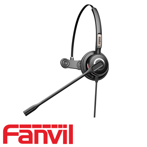 Fanvil HT201 Wideband Monaural Headset for IP Phones – NSYS ...