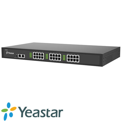 Yeastar TA2400 24xRJ11 1xRJ21 FXS VoIP Gateway – NSYS Telecommunications